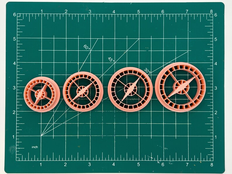 Compass Cutter, Clay Cutter, Nautical Cutter, Embossed Cutter, Polymer ...