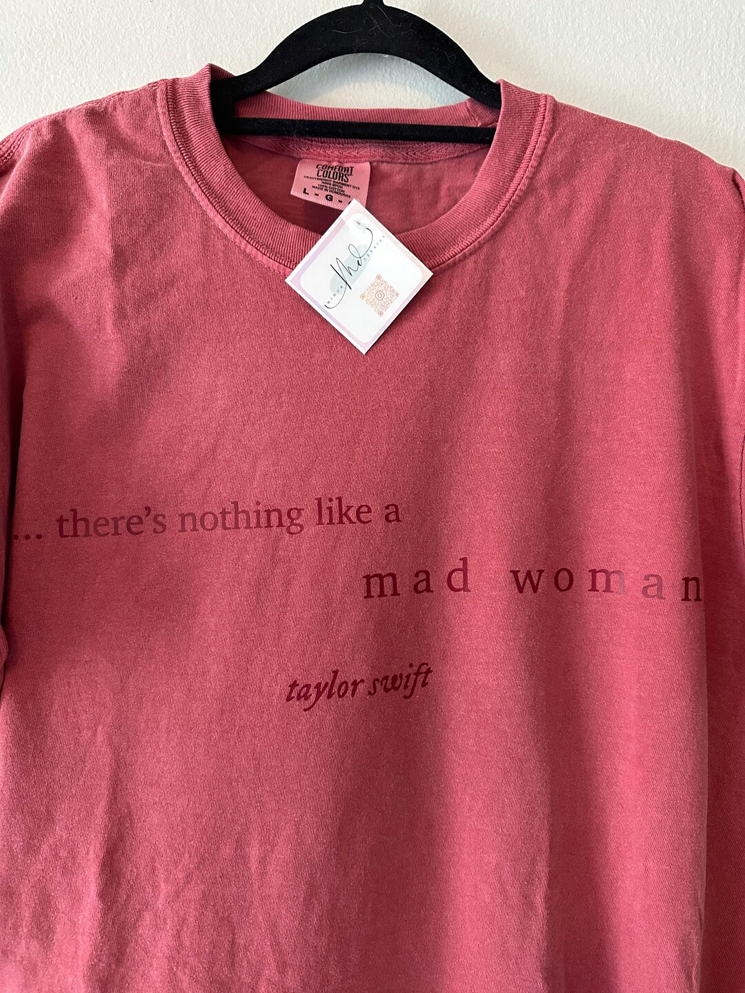 TS: Mad Woman DUPE Comfort Colors - Etsy