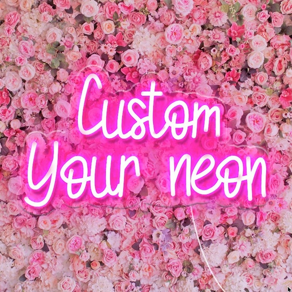 Custom Neon Lights - Etsy