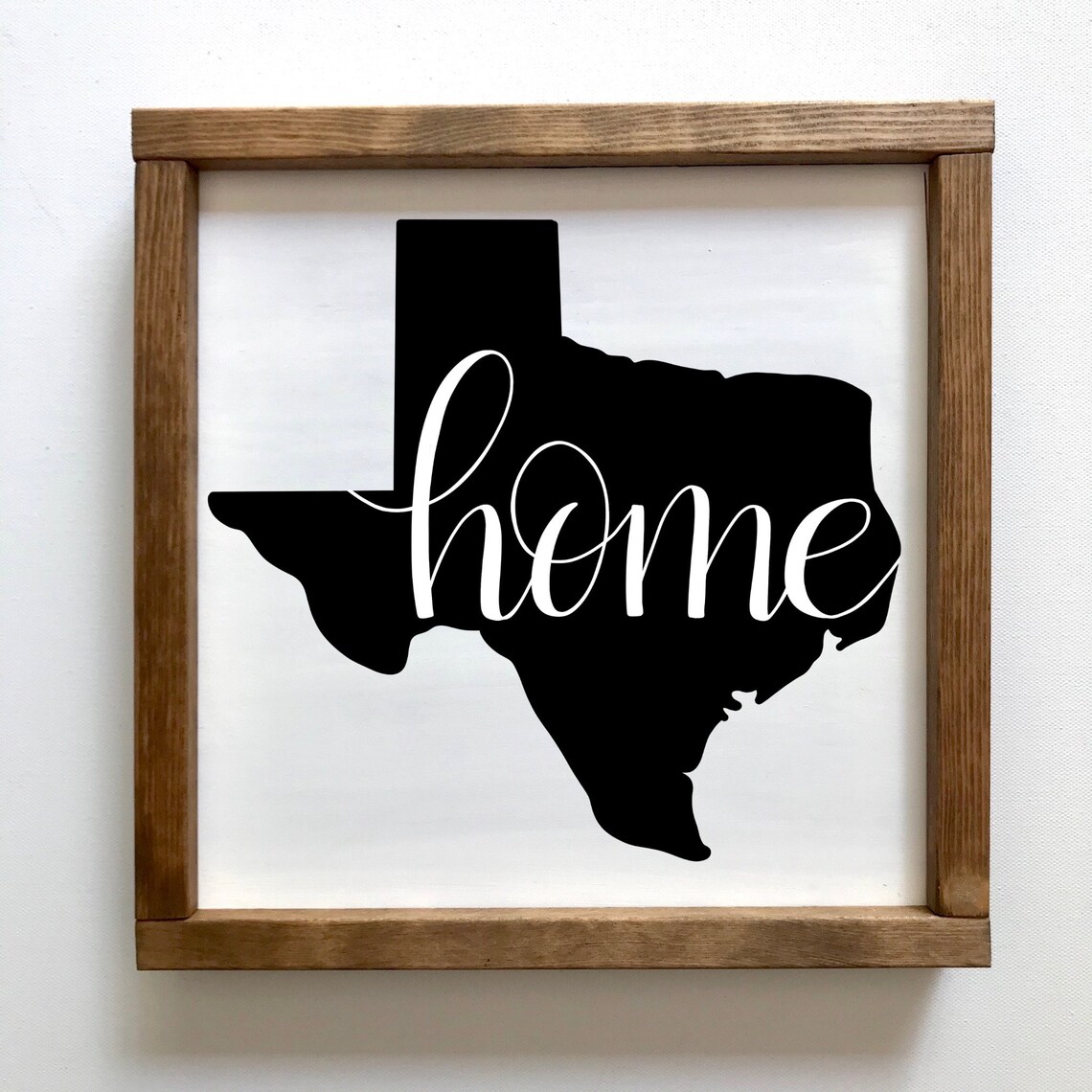 Texas Home Sign Texas Wood Sign Farmhouse Sign Texas Decor - Etsy