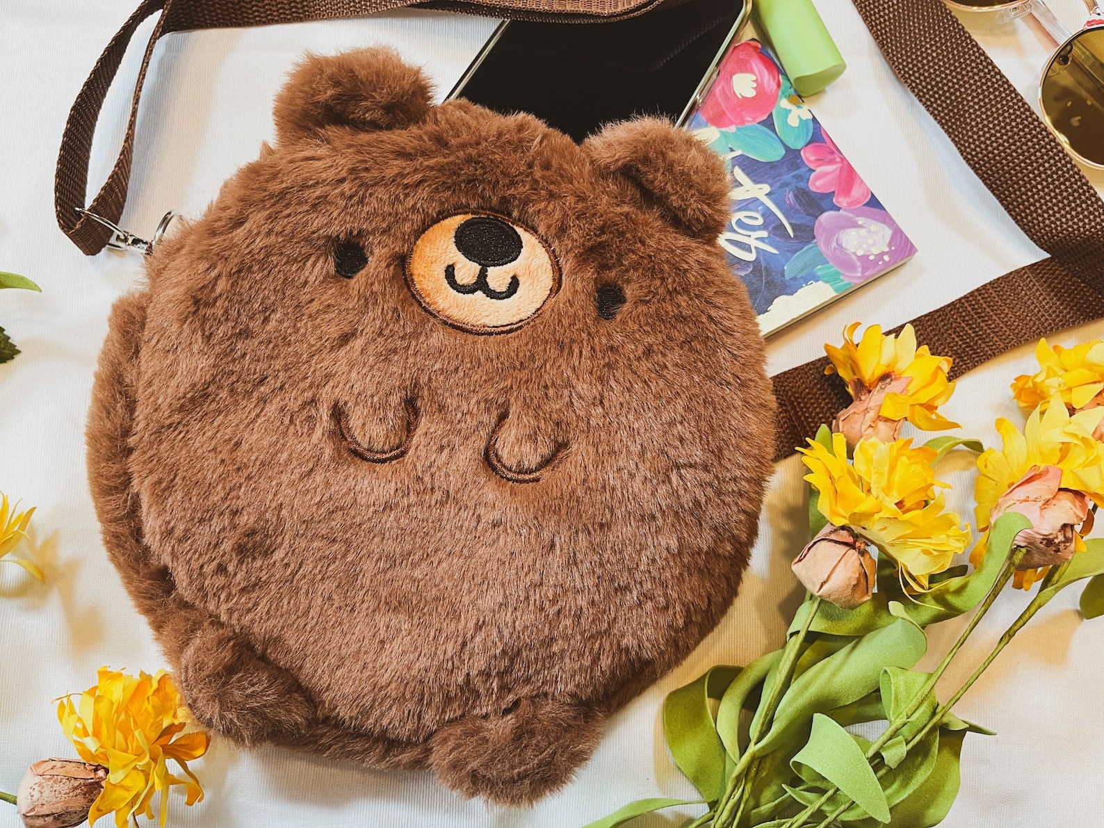 Cute Bear Bag Brown Bear Bag Kawaii Bear Bag Bear Purse - Etsy