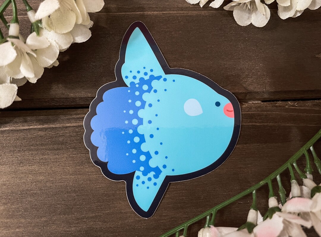 Mola Mola Vinyl Sticker Sunfish Vinyl Sticker Mola Mola Waterproof ...