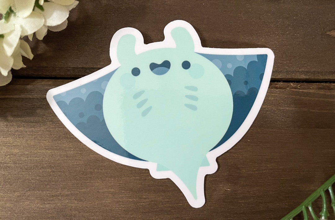 Manta Ray Vinyl Sticker | Manta Vinyl Sticker | Ray Vinyl Sticker ...