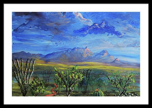 Santa Rita Mountains, Art Prints, Mount Wrightson, Elephant Head ...