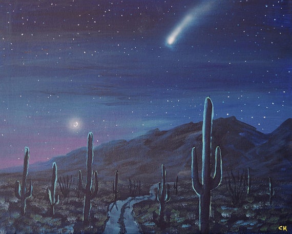 Comet Painting