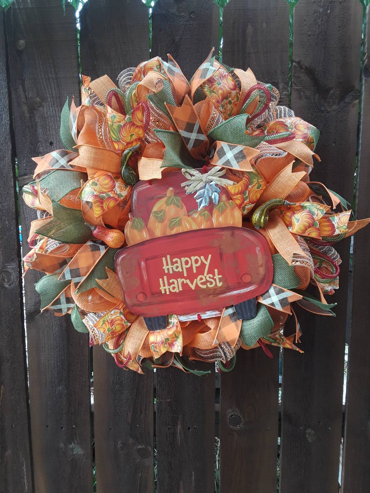 Fall wreathfall wreathsautum wreathautumn | Etsy