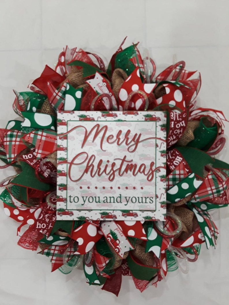 Merry Christmas Wreath,christmas Wreath,merry Christmas Wreaths ...