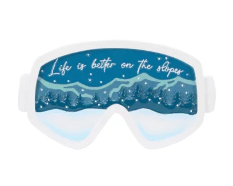 Ski Goggles Personalized Christmas Ornament - Etsy