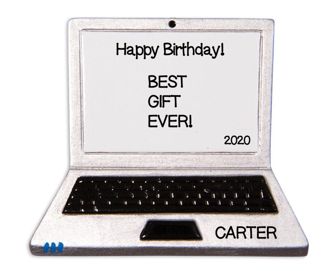 Personalized Christmas Ornaments New Laptop/computer Ornament/computer ...