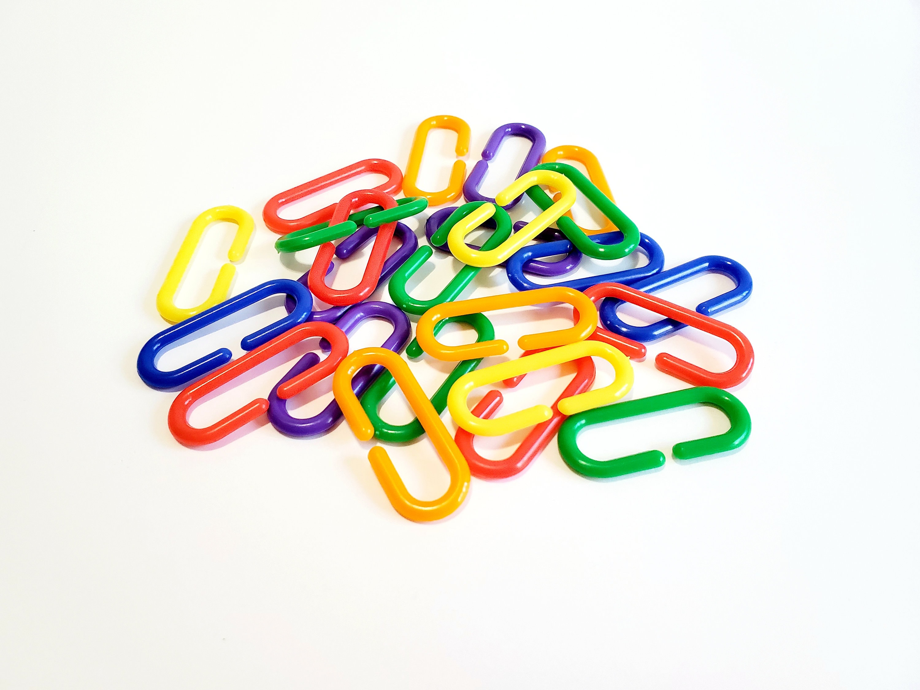 Plastic C-links- 12 or 24 Count - Etsy