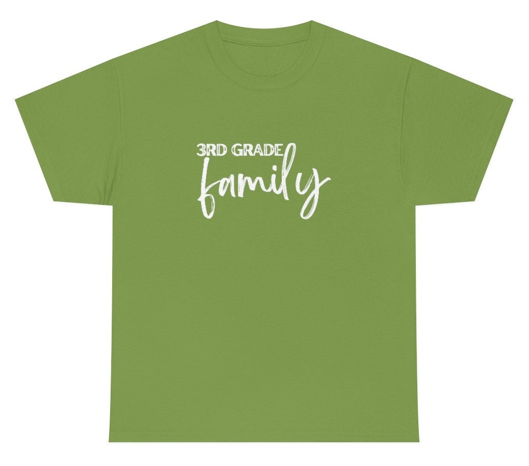 3rd Grade Family - Etsy