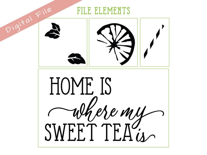 Sweet Tea Southern SVG Tea SVG Mason Jar SVG Lemon Svg - Etsy