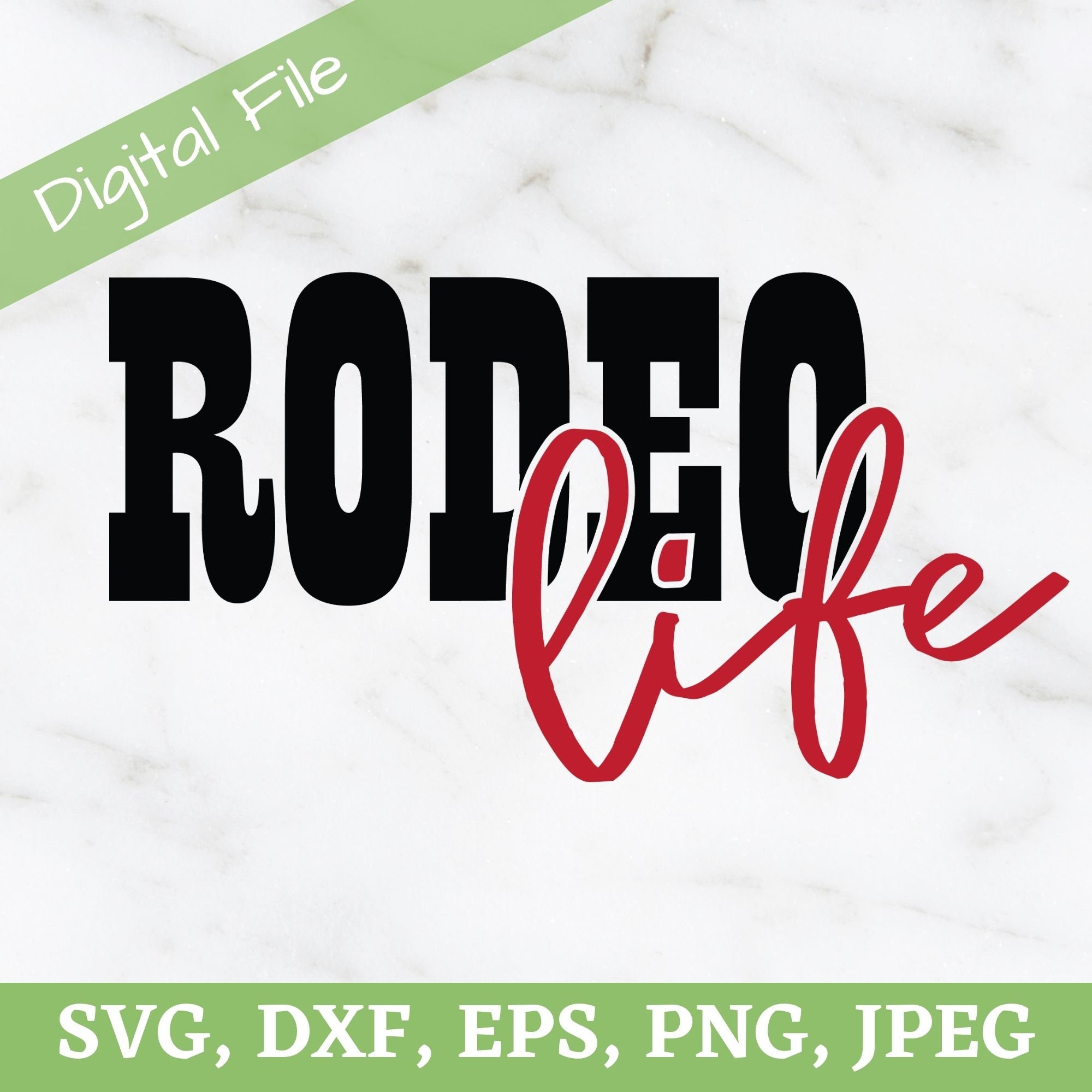 Rodeo SVG Rodeo Life County SVG Cowboy SVG Western Svg - Etsy