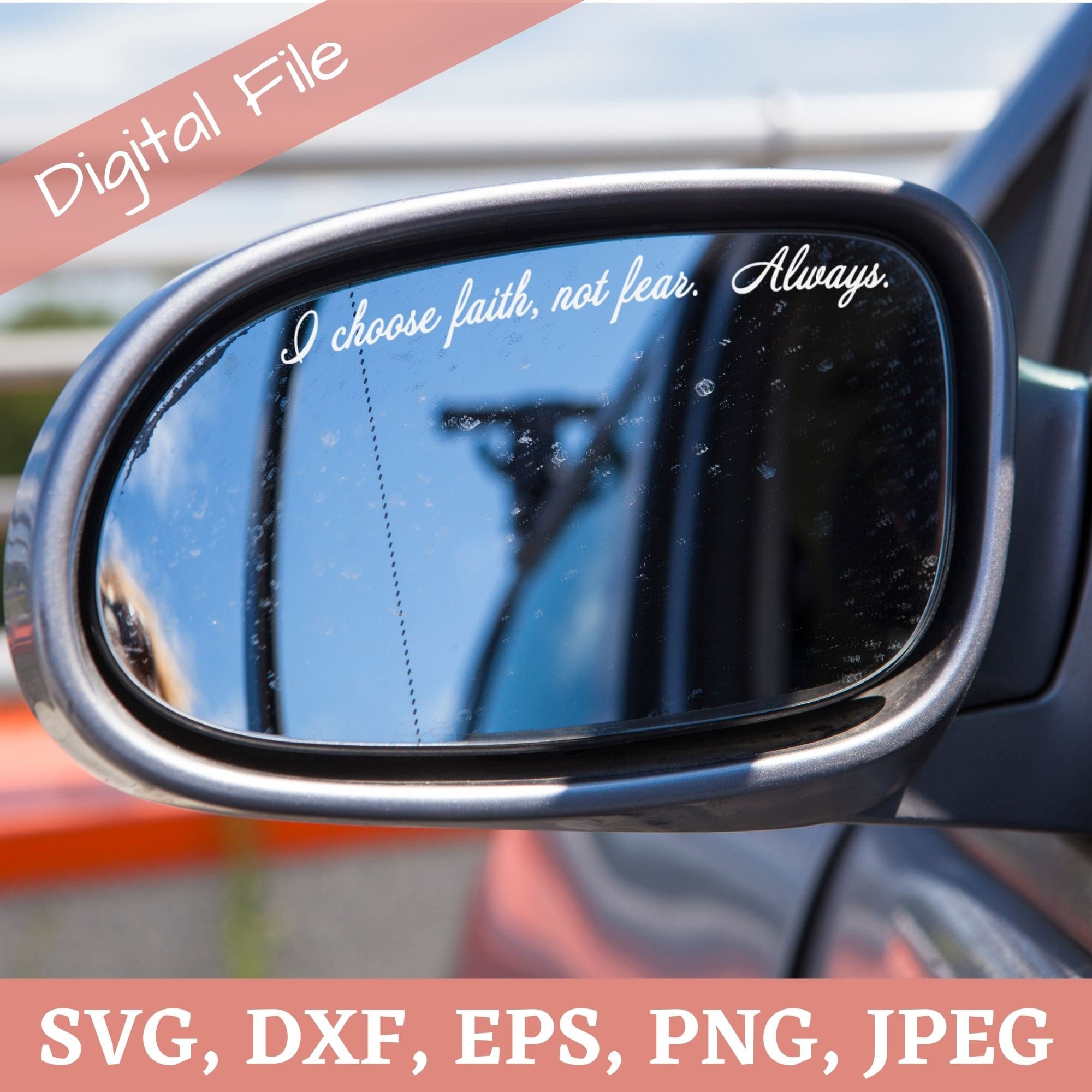 Daily Affirmation SVG, Car Mirror Affirmation SVG, Affirmations SVG ...