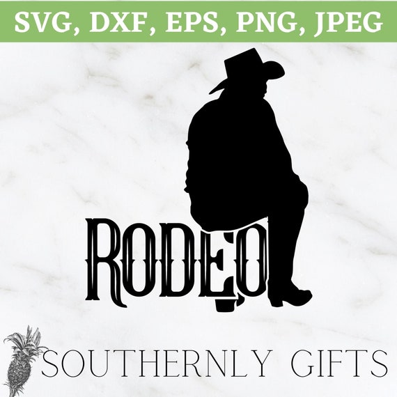 Rodeo SVG Cowboy SVG Western SVG Rodeo Digital File Rodeo | Etsy