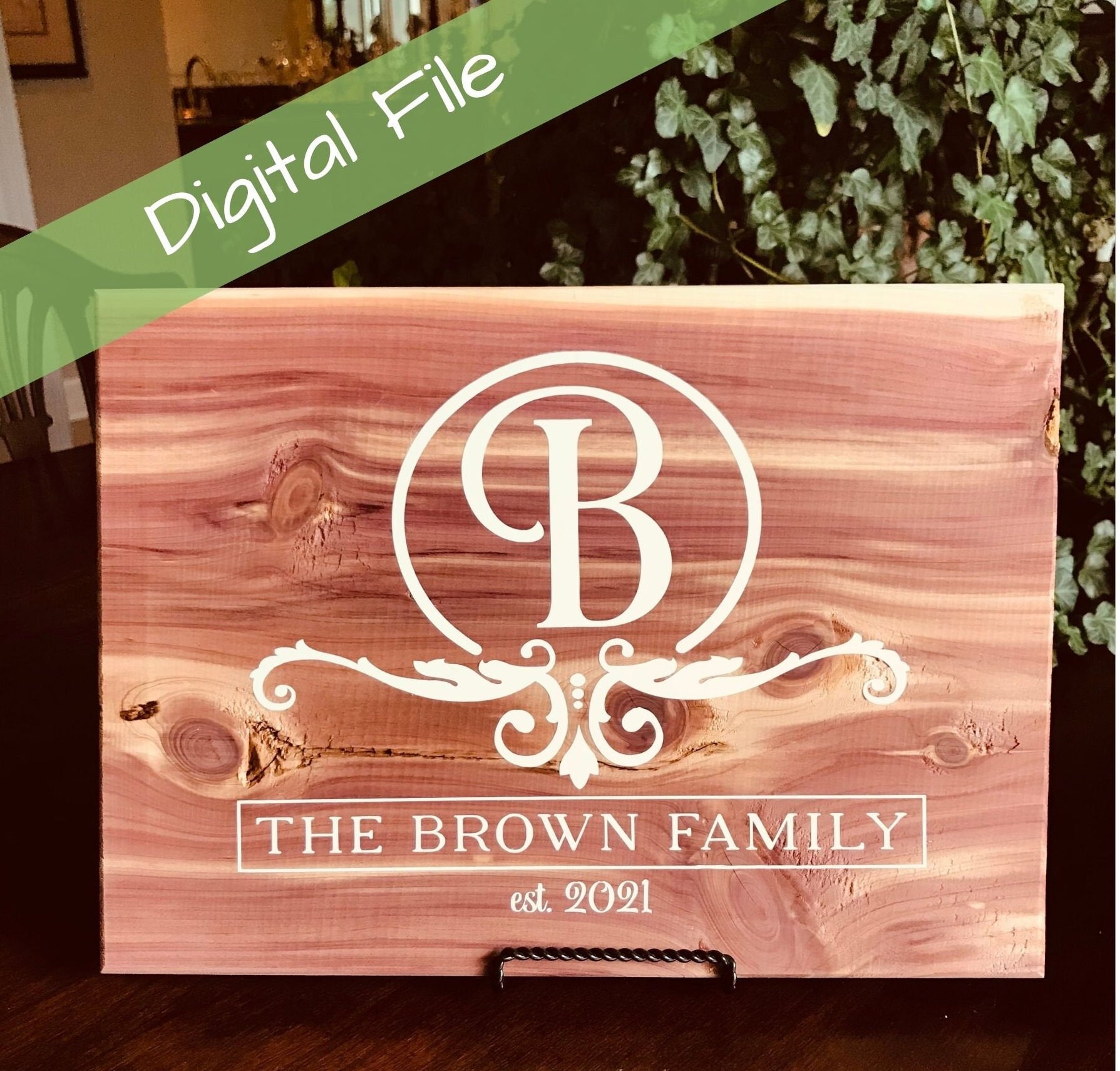 Family Name SVG, Initial SVG, Monogram SVG, Last Name Svg, Family Name ...