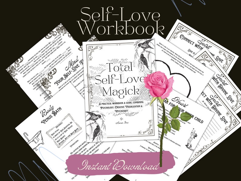 Self Love Workbook - Spiritual Life Coaching Workbook - Etsy