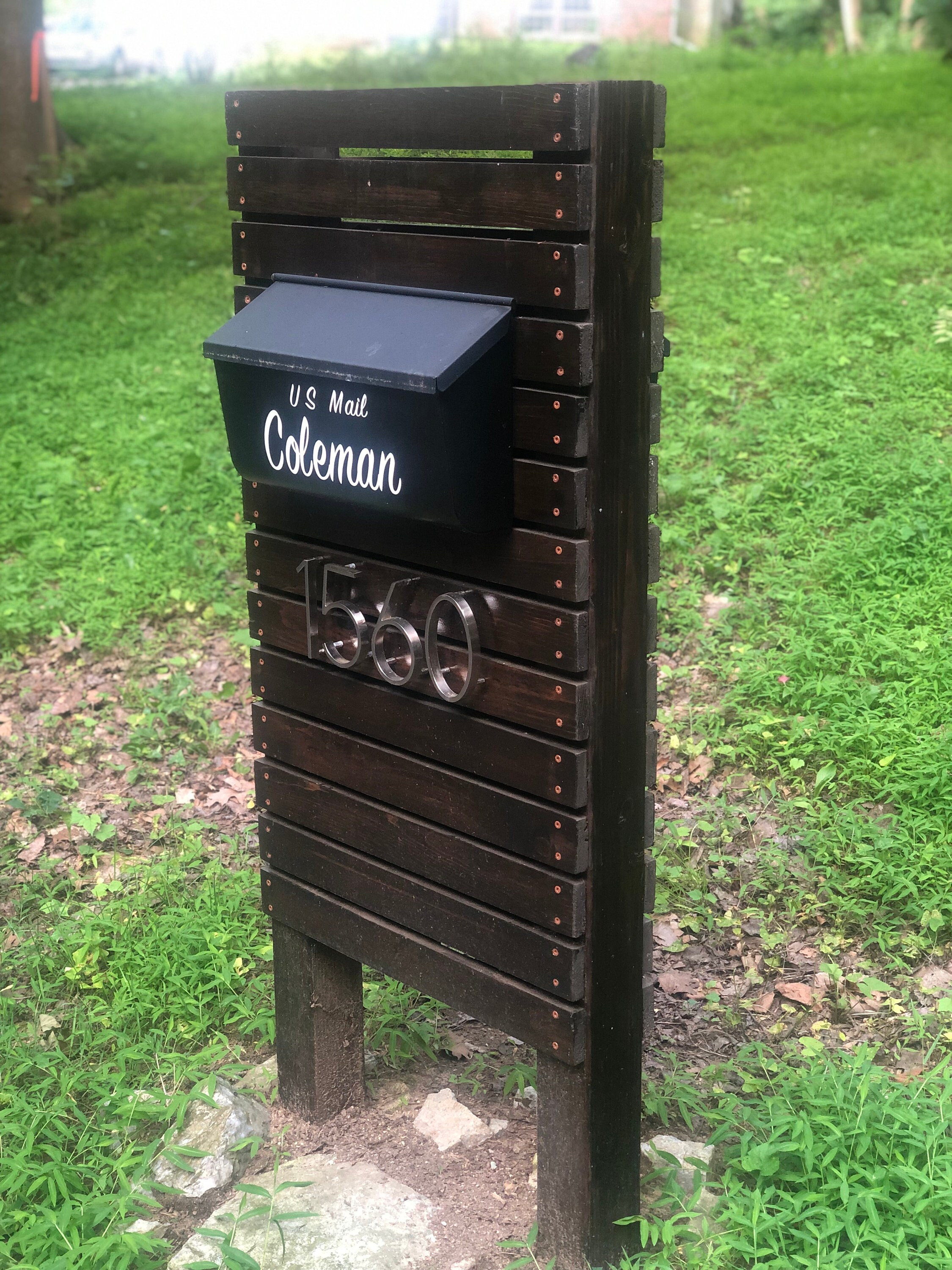Custom Mailbox and Post - Etsy