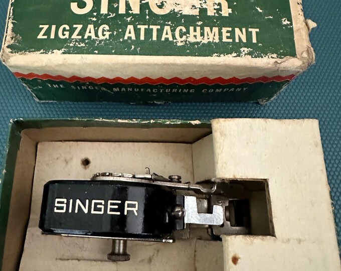 Singer Zigzag Attachment No. 160620 Made in USA in Original Box From ...