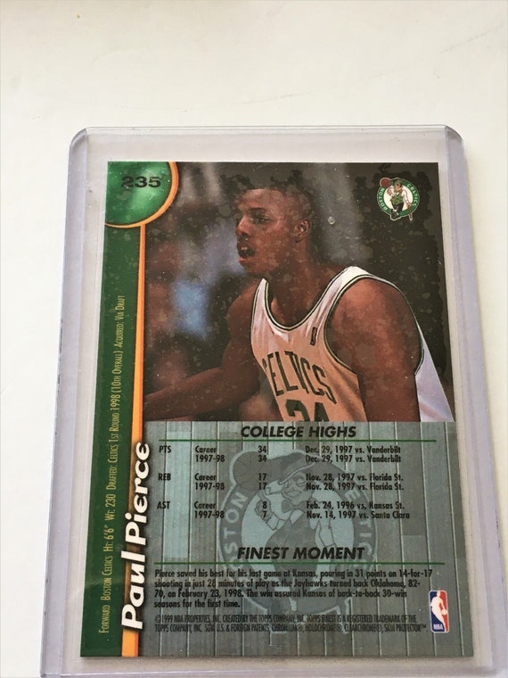 Paul Pierce Rookie