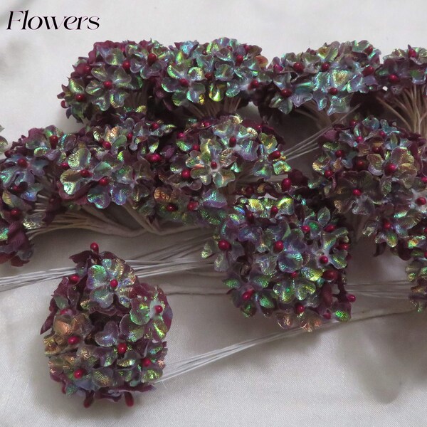 Iridescent Stems Flowers - Etsy