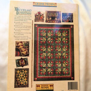Debbie Mumm's - Woodland Christmas Paperback - Copyright 1999 - Etsy