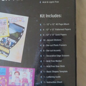 Remember When All Occasion Scrapbook Box Kit Sealed Colorbok ...