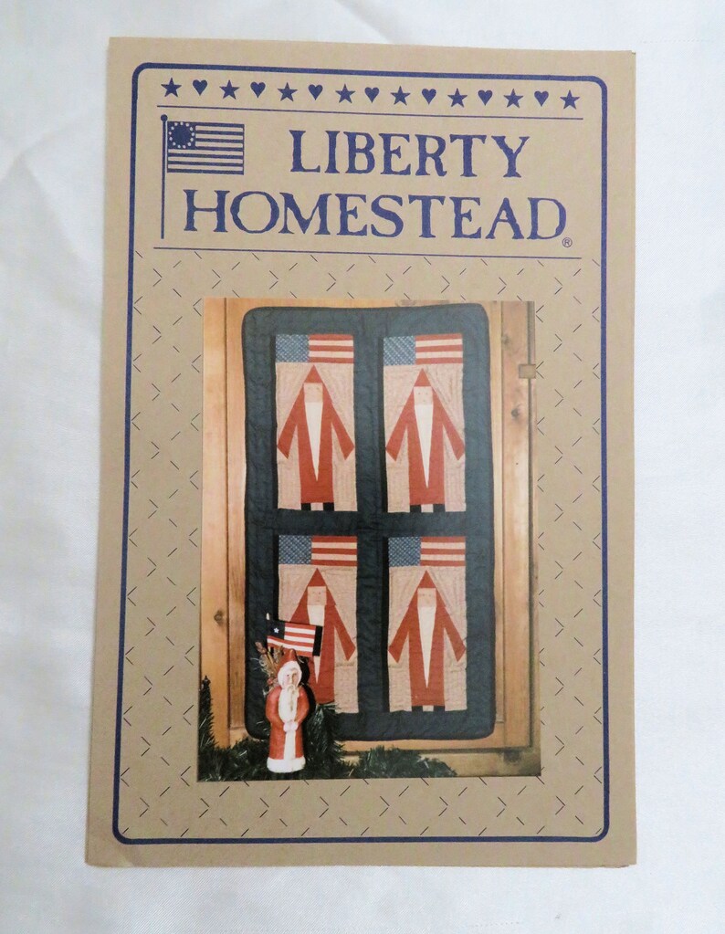 Liberty Homestead Father Christmas 19 X 33 by Blue Whale Designs Number ...