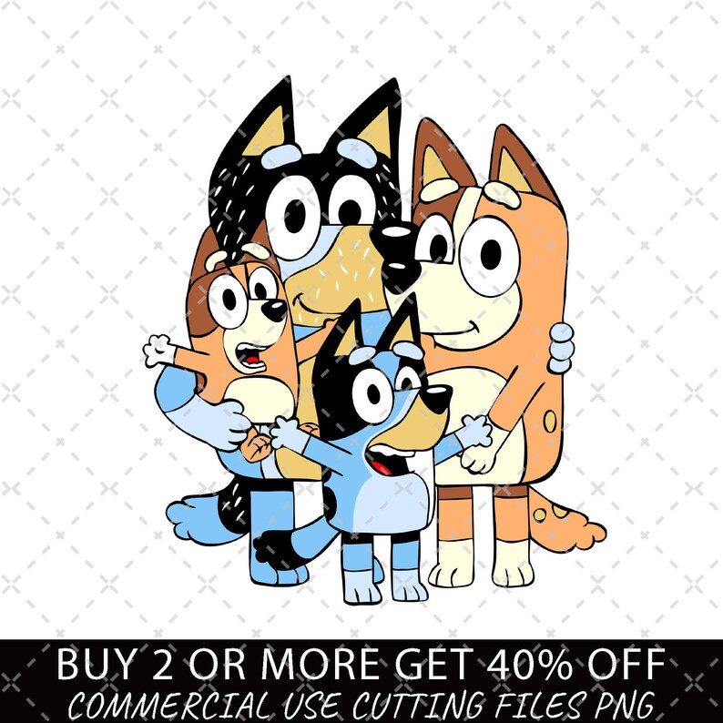 Bluey SVG, Rad Like Dad PNG, Bluey Family Svg, Decal Files, Vinyl ...