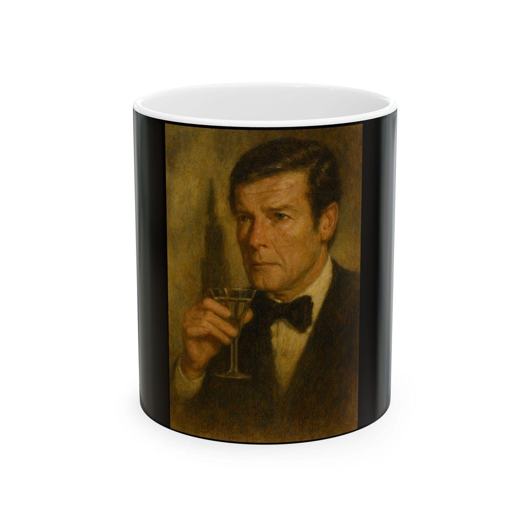 James Bond 007 Mug: the Spy Who Loved Me, Roger Moore Film Cup - Etsy