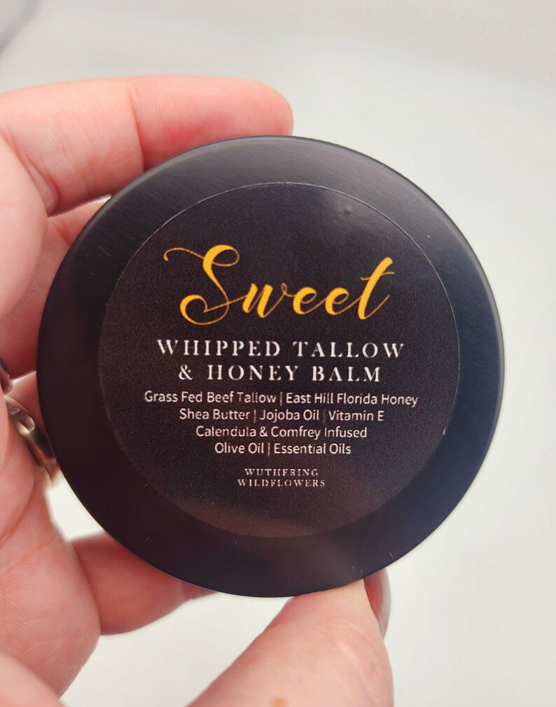 Honey and Tallow Whipped Balm - Etsy