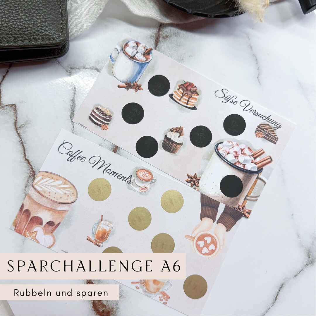 Savings Challenge | Money Saving Challenge | Budget Planner | Turnover ...