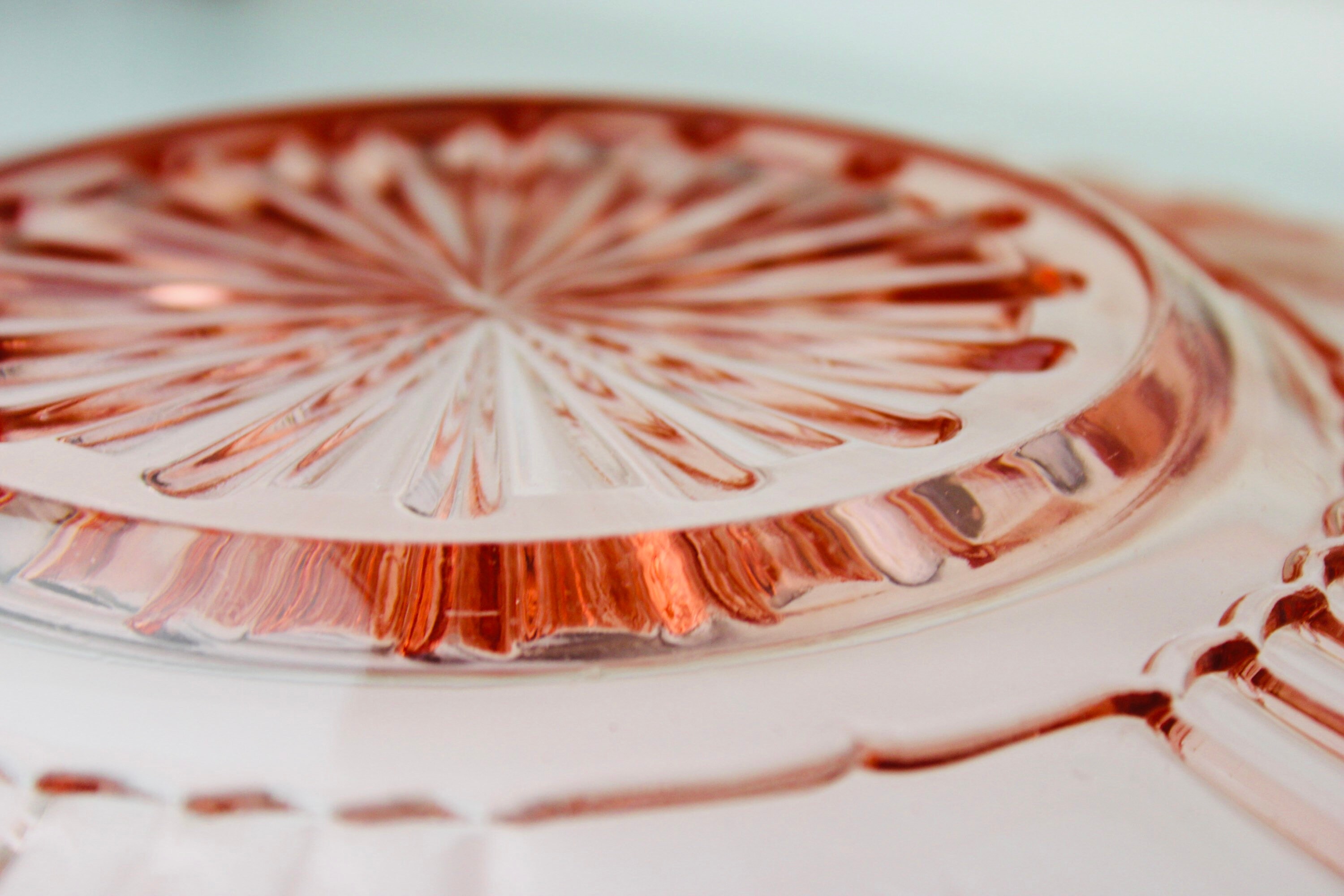 Large Hocking Glass Pink Depression Era Bowl/ Mayfair Pattern/ | Etsy