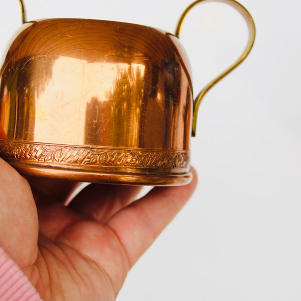 Copper Creamer - Etsy