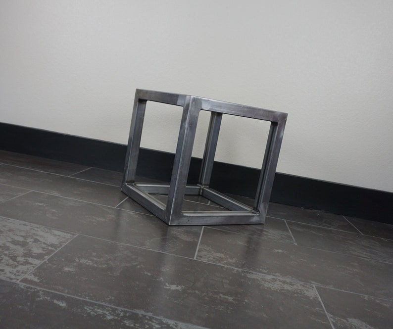 Cube Metal Table Base - Etsy