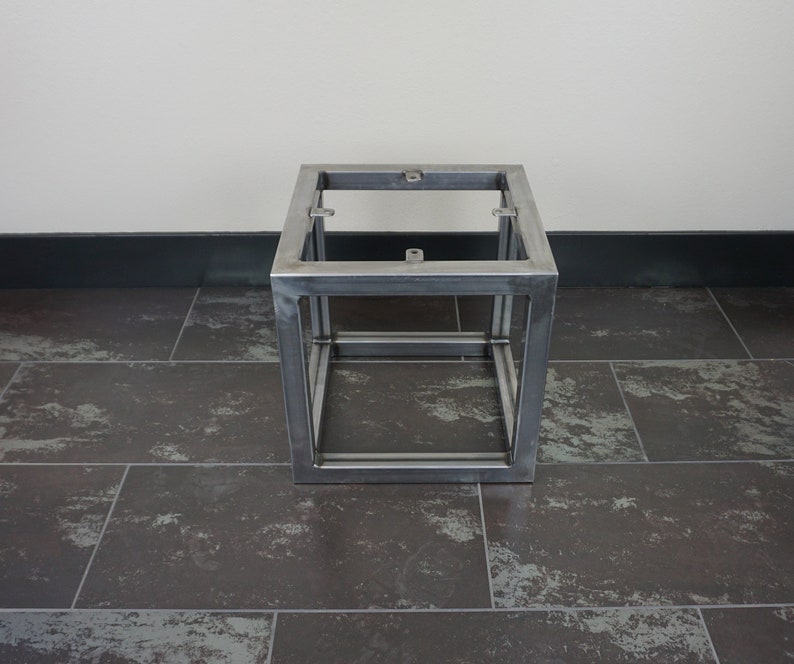 Cube Metal Table Base - Etsy