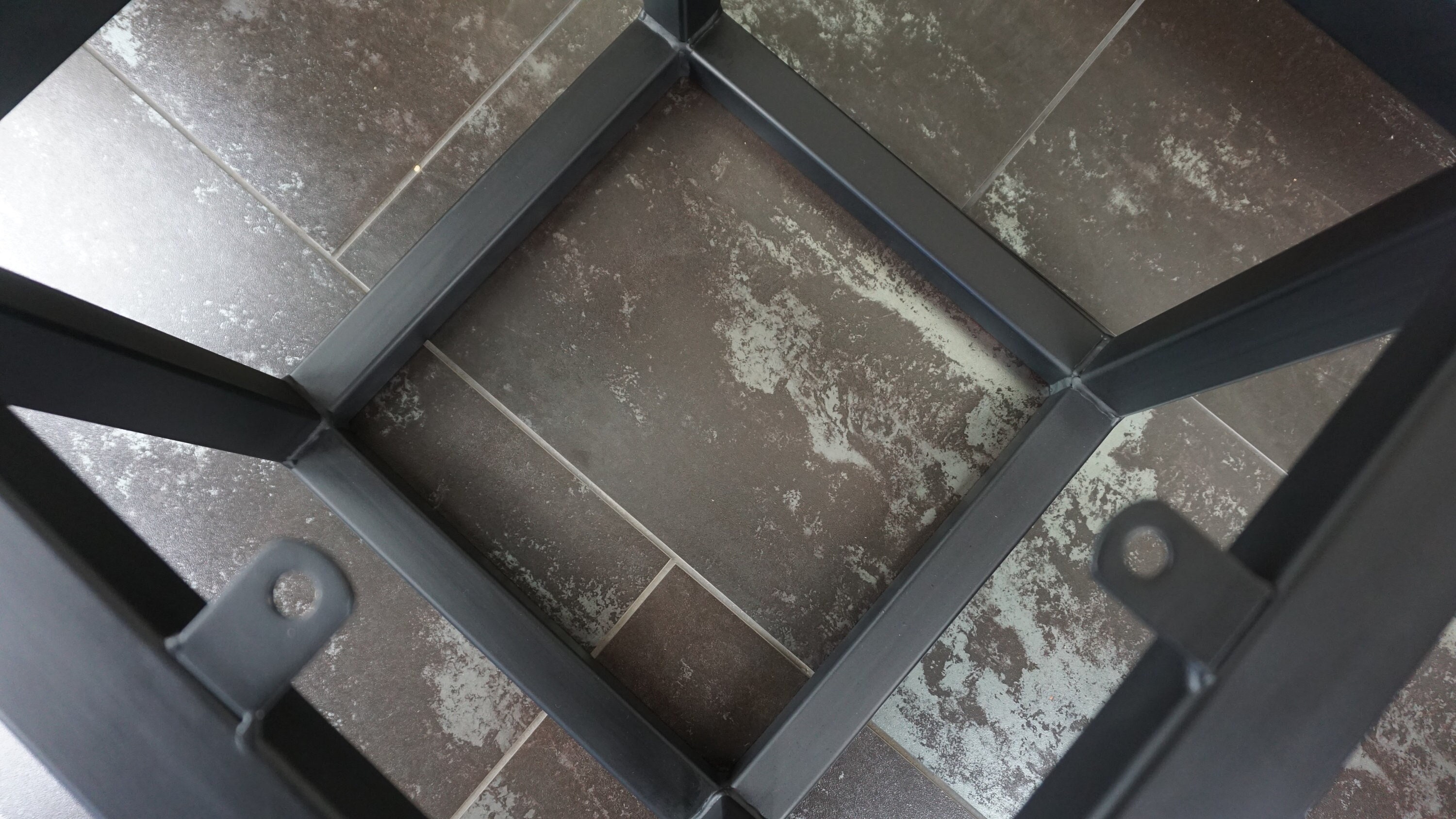 Steel / Metal / Iron / Cube Table Base - Etsy