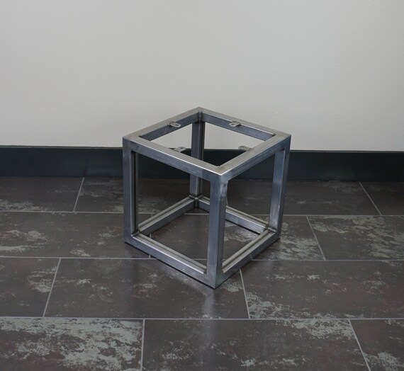Cube Metal Table Base - Etsy