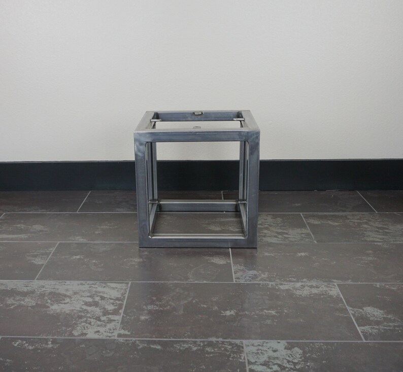 Cube Metal Table Base - Etsy