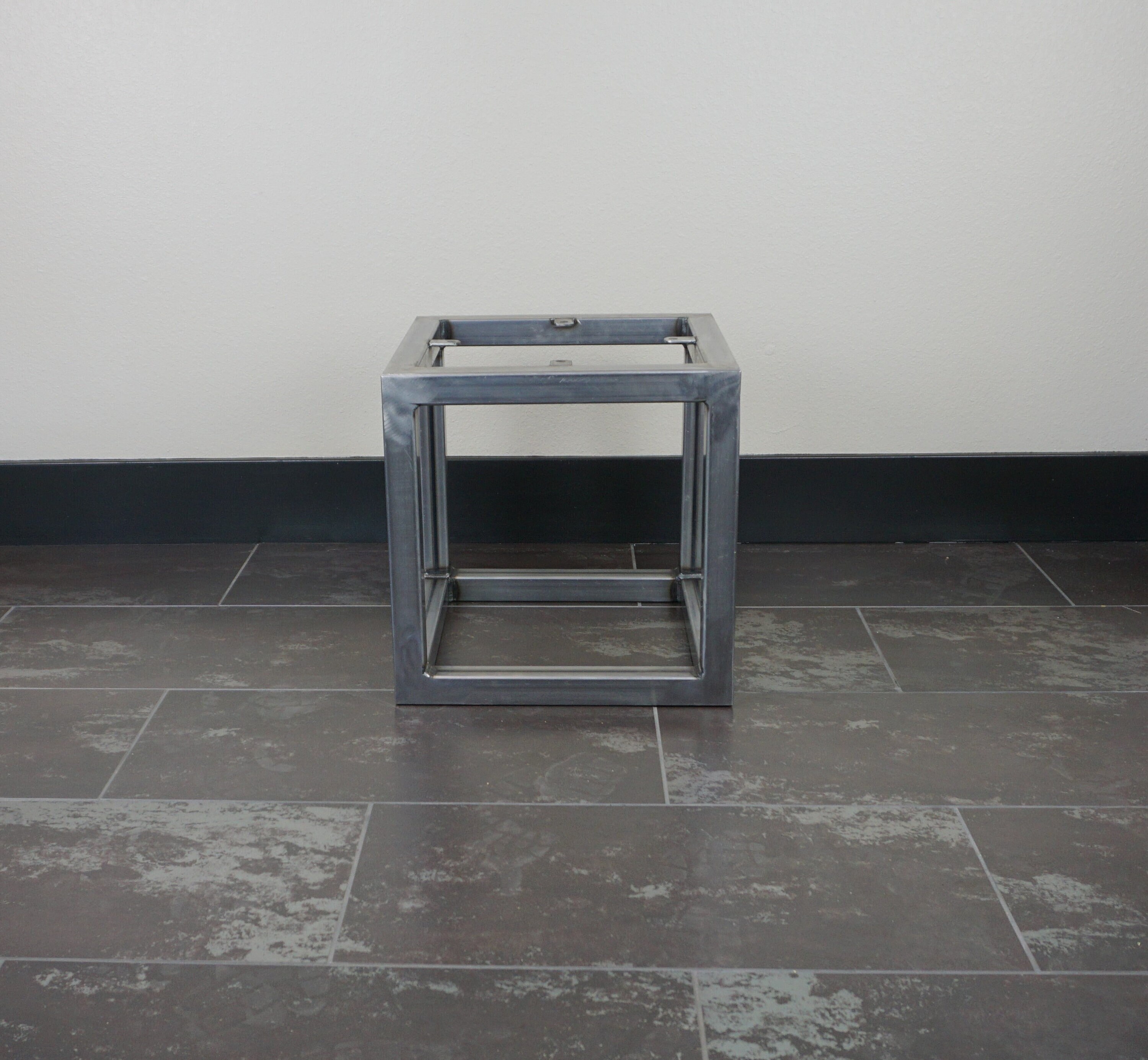 Cube Metal Table Base - Etsy