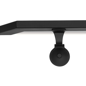 Modern Wrought Iron Steel Metal Handrail Railing Custom Made, 2'' X 1 ...