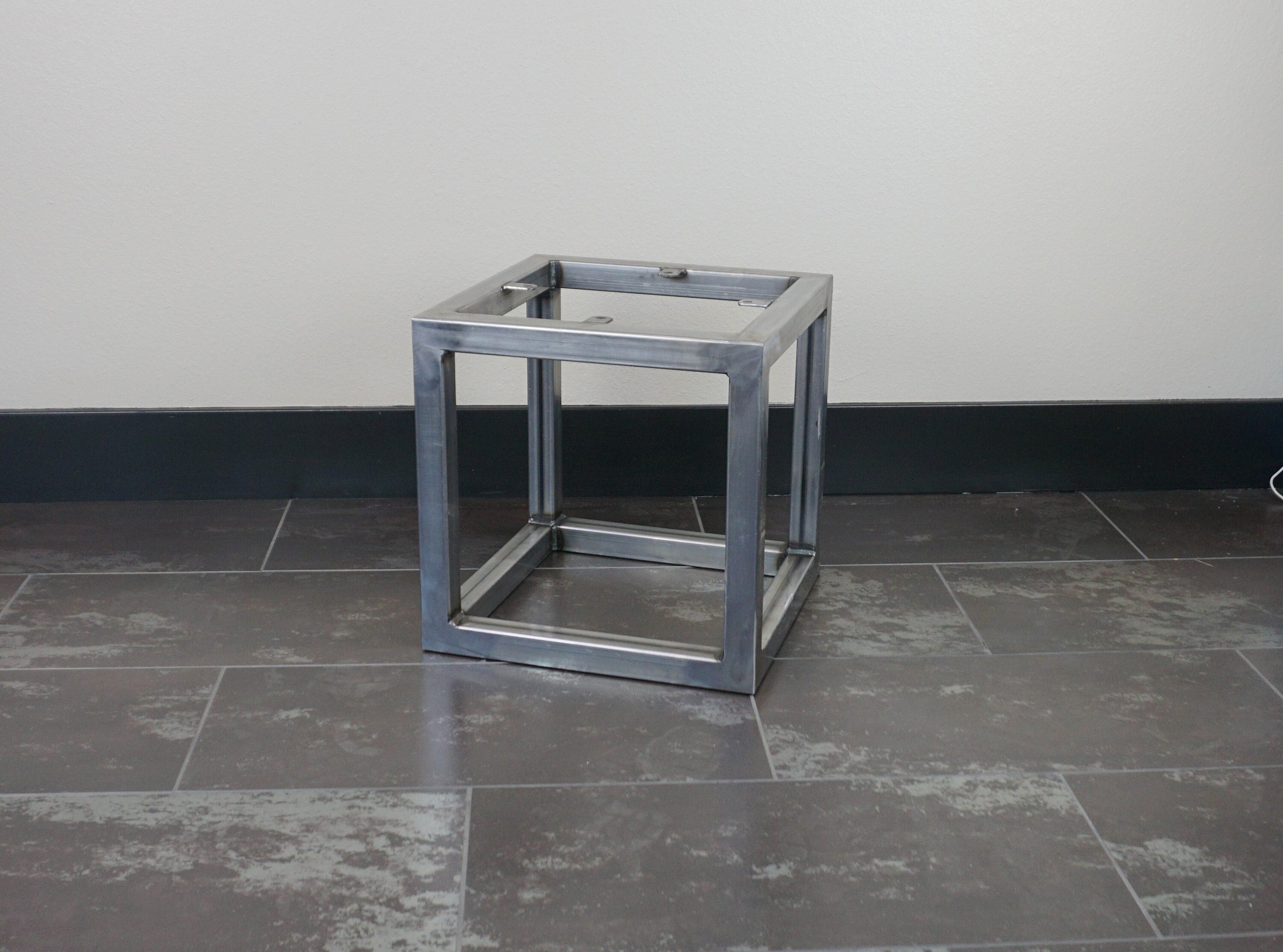 Cube Metal Table Base - Etsy