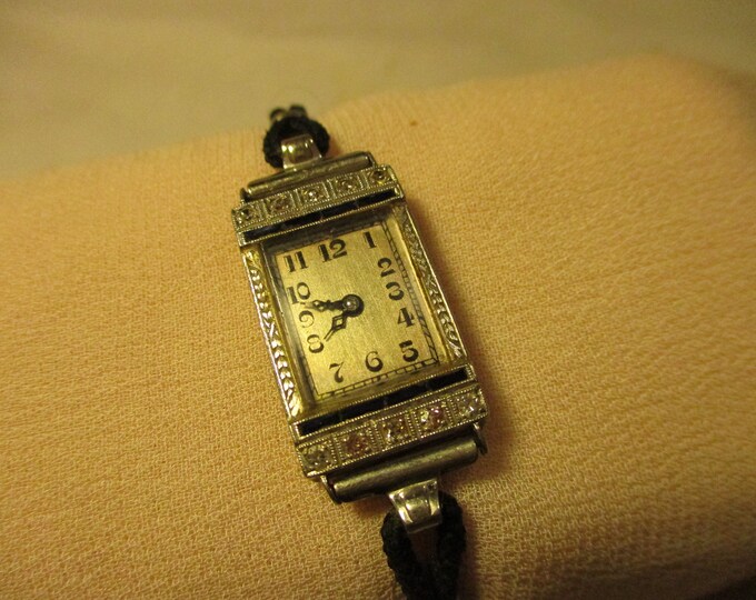 RESERVED for Air Force Mike Glycine Ladies Platinum Wristwatch W ...