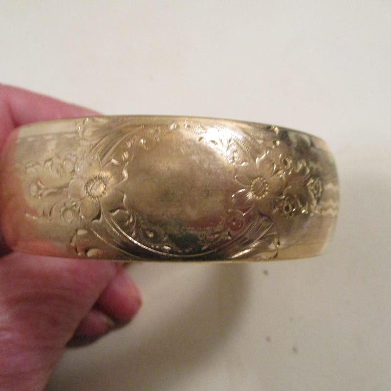 Victorian Bangle - Etsy