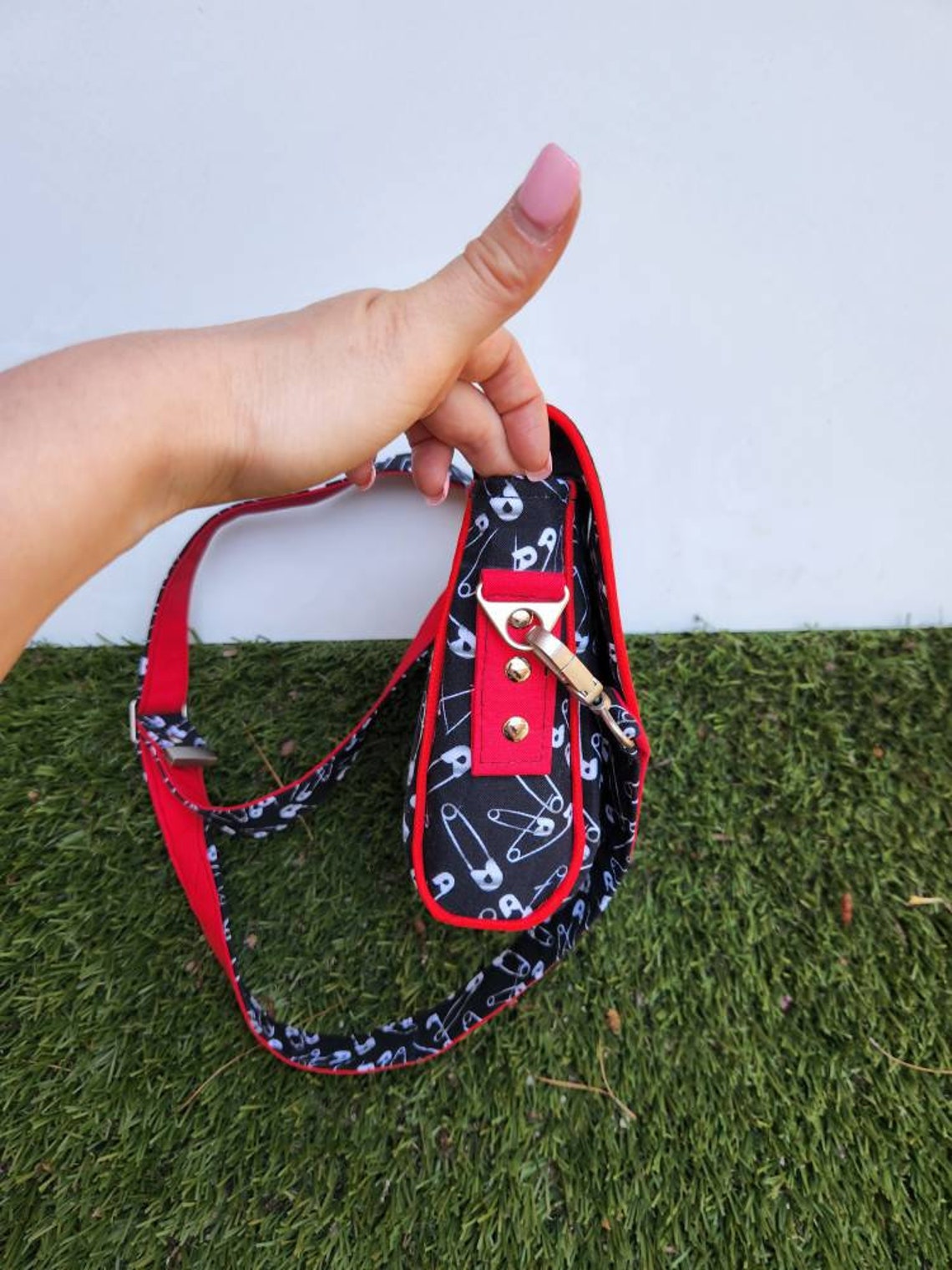 A Global Threat Street Punk Rock Purse - Etsy