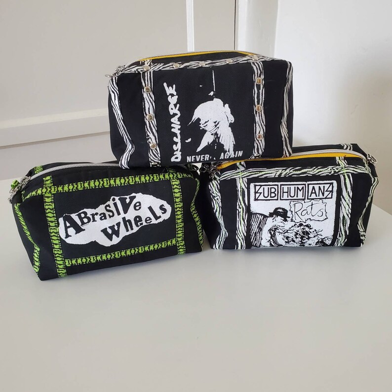 Punk Rock Box Pouch choose Your Style - Etsy