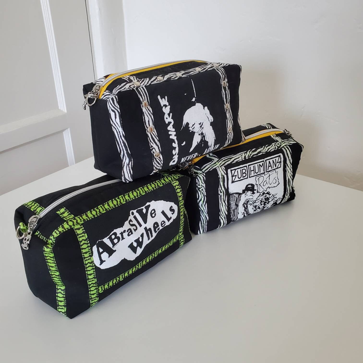Punk Rock Box Pouch choose Your Style - Etsy