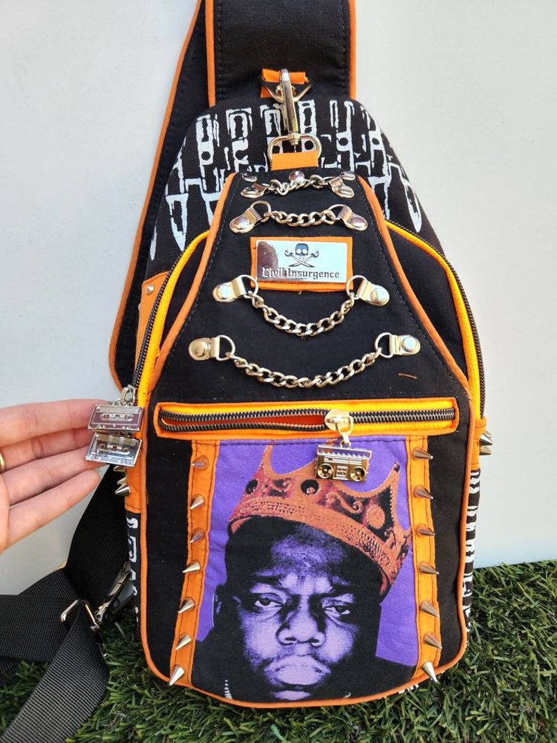 Biggie Smalls Notorious BIG Sling Backpack - Etsy