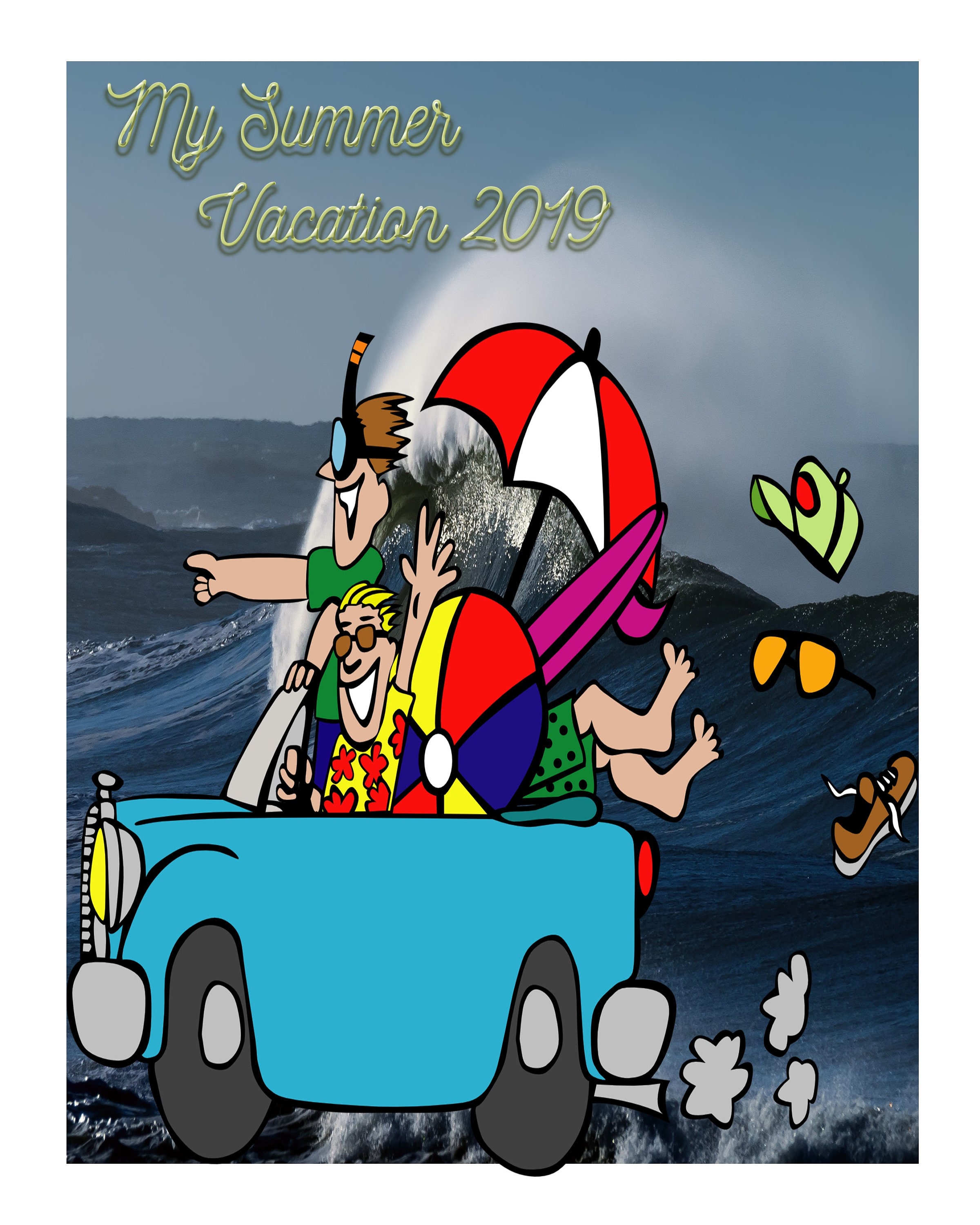 My Summer Vacation 2019 Journal - Etsy