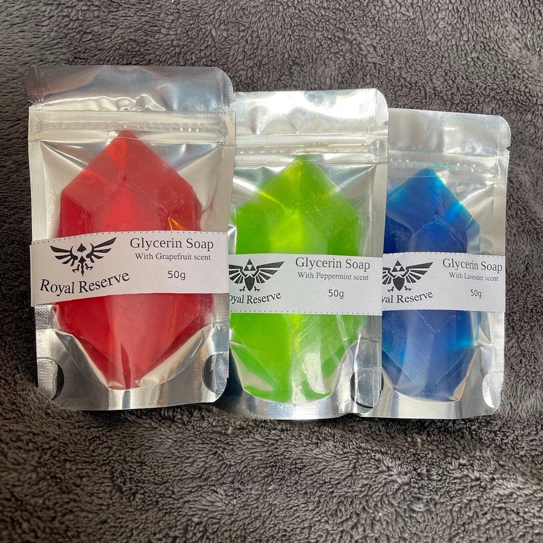 Set of 3 Crystal Glycerin Soap - Etsy
